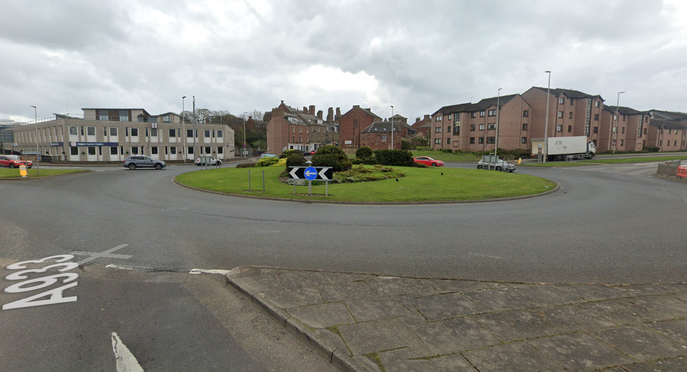 Woman in hospital after Arbroath crash