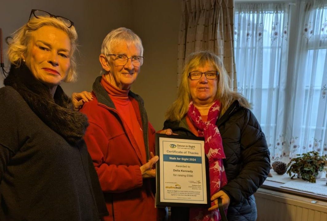 80 year old Delia raises hundreds of pounds with latest 100 mile ...
