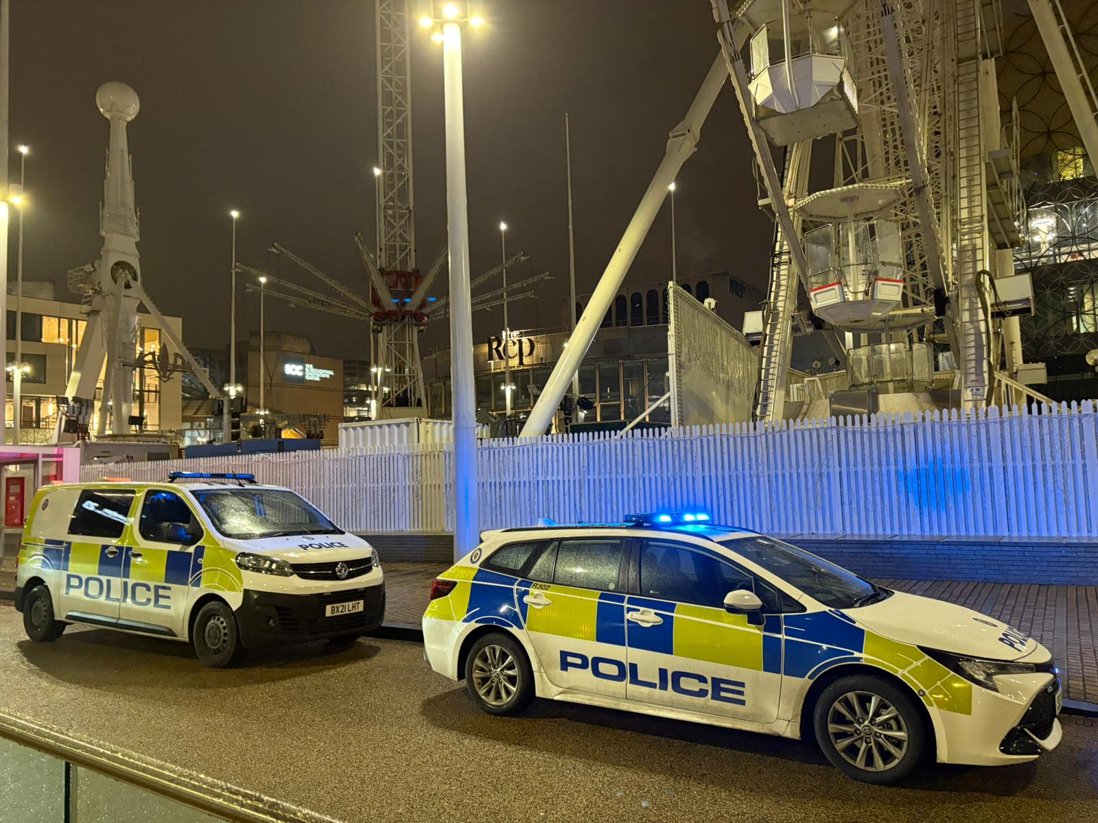 Two men arrested after fairground ride 'crashed' in Birmingham | News ...