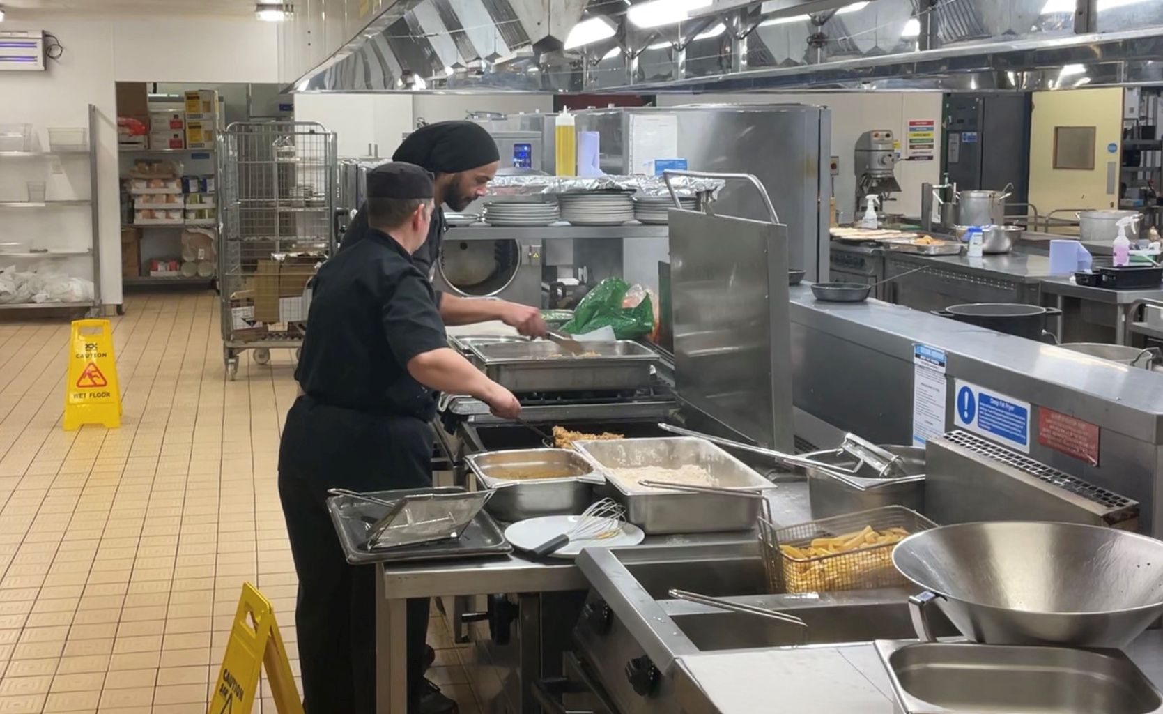 Hospital catering staff say 'food is the best medicine' as they prepare ...