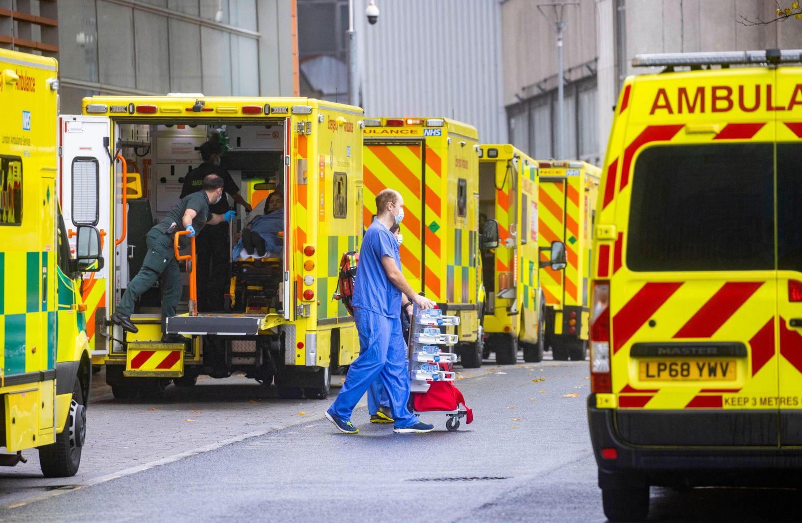 Hospitals introduce mask-wearing rules as flu cases continue to rise