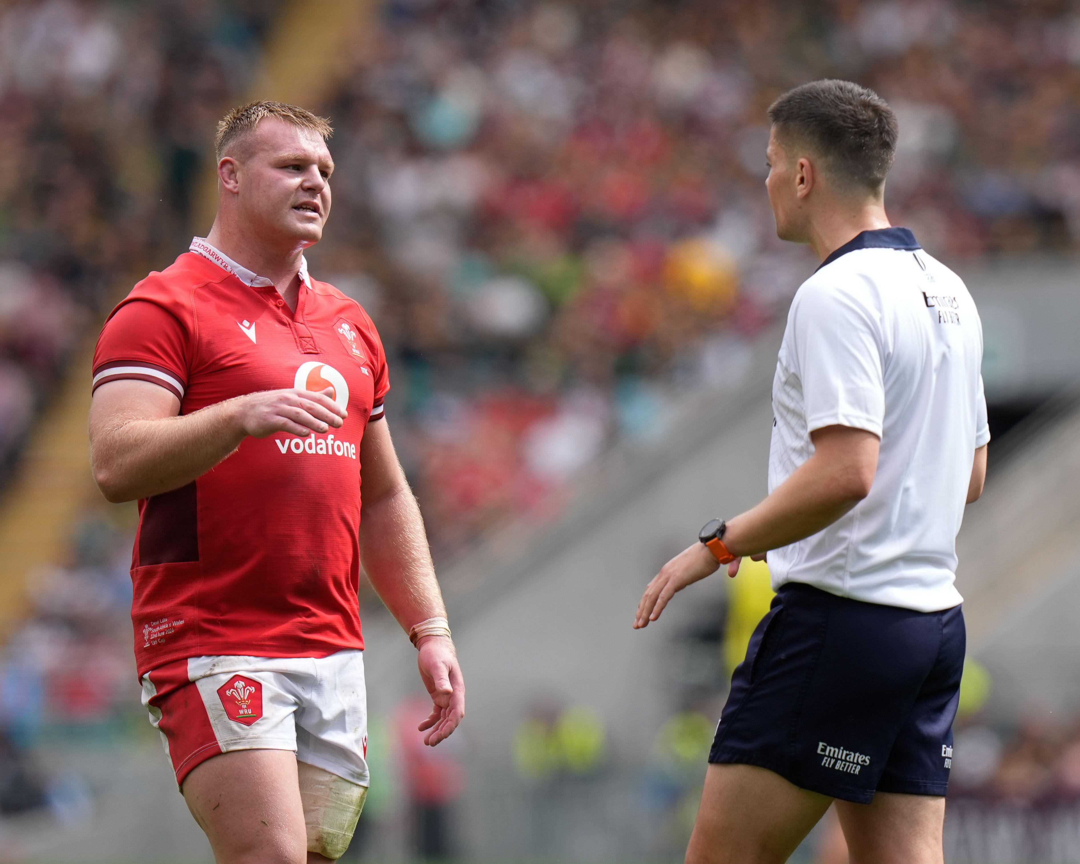 Wales' Hooker, Dewi Lake, out for up to 12 weeks