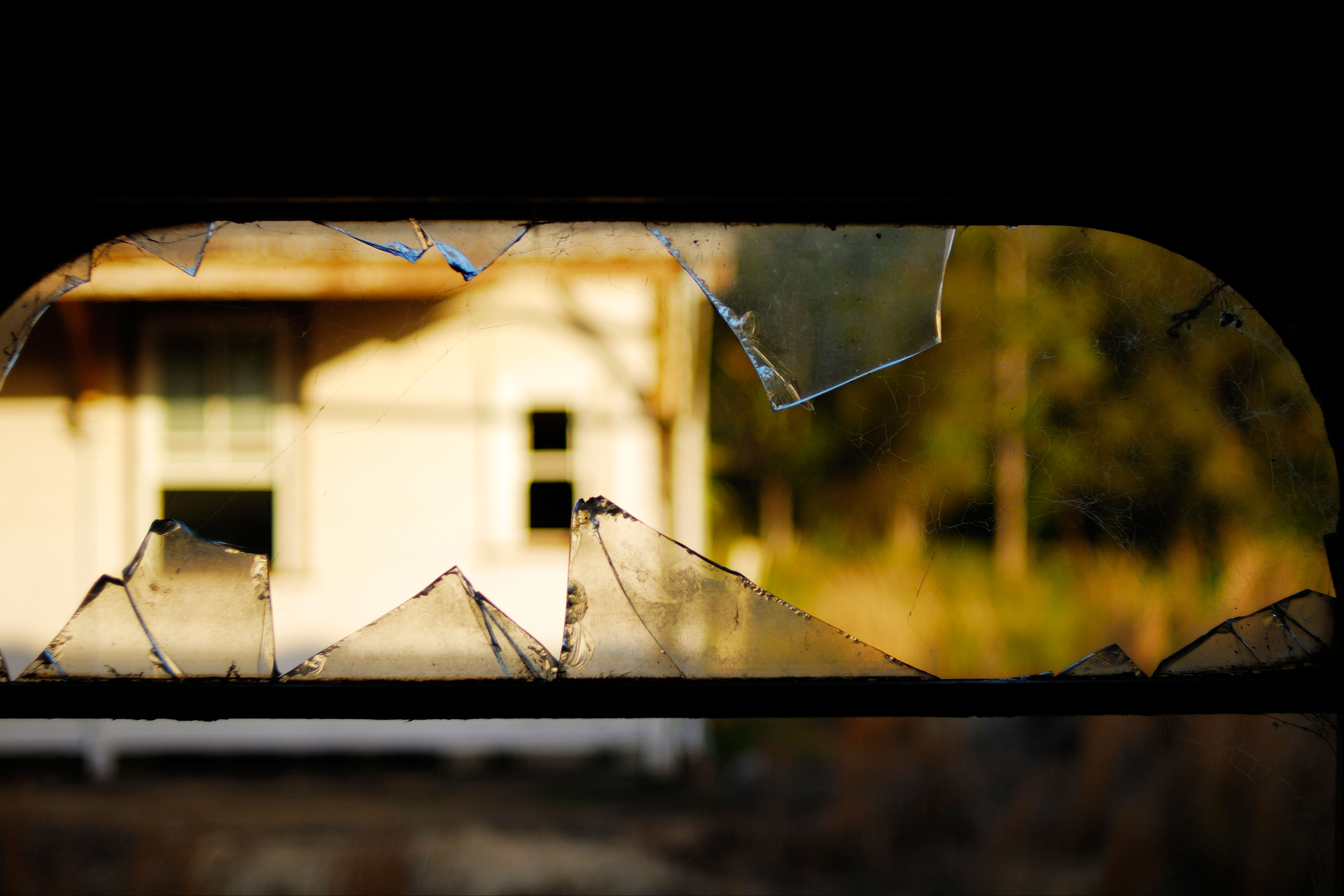 Passengers covered in broken glass after stone thrown through train window
