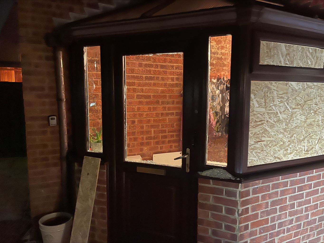 Woman left terrified after windows smashed on Christmas Day | News ...