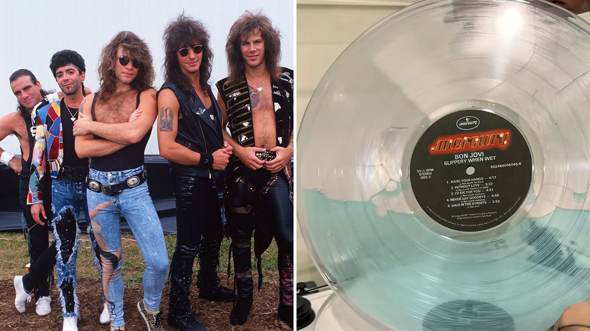 Bon Jovi's 'Slippery When Wet' is getting a water-filled vinyl reissue