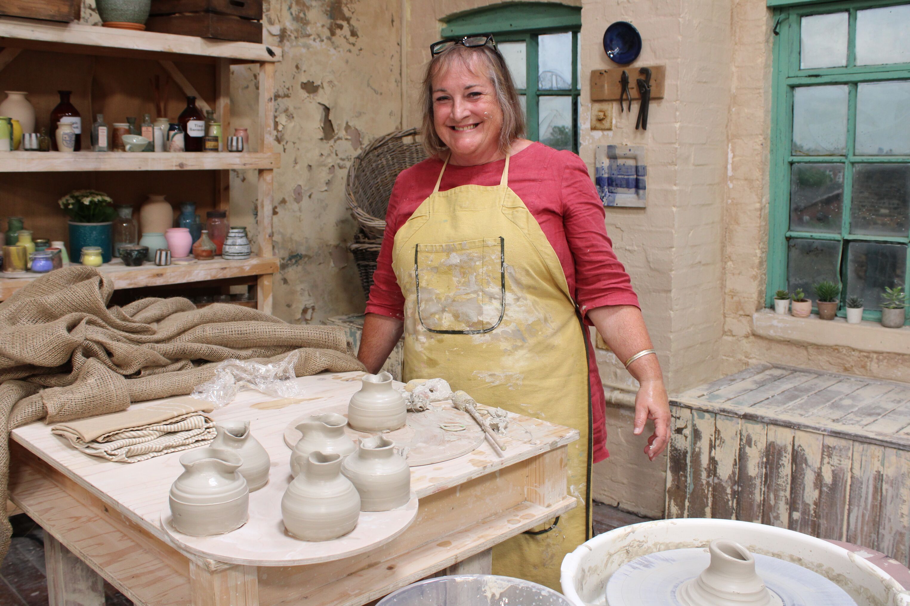 A Suffolk woman on the Great Pottery Throw Down wants to encourage ...