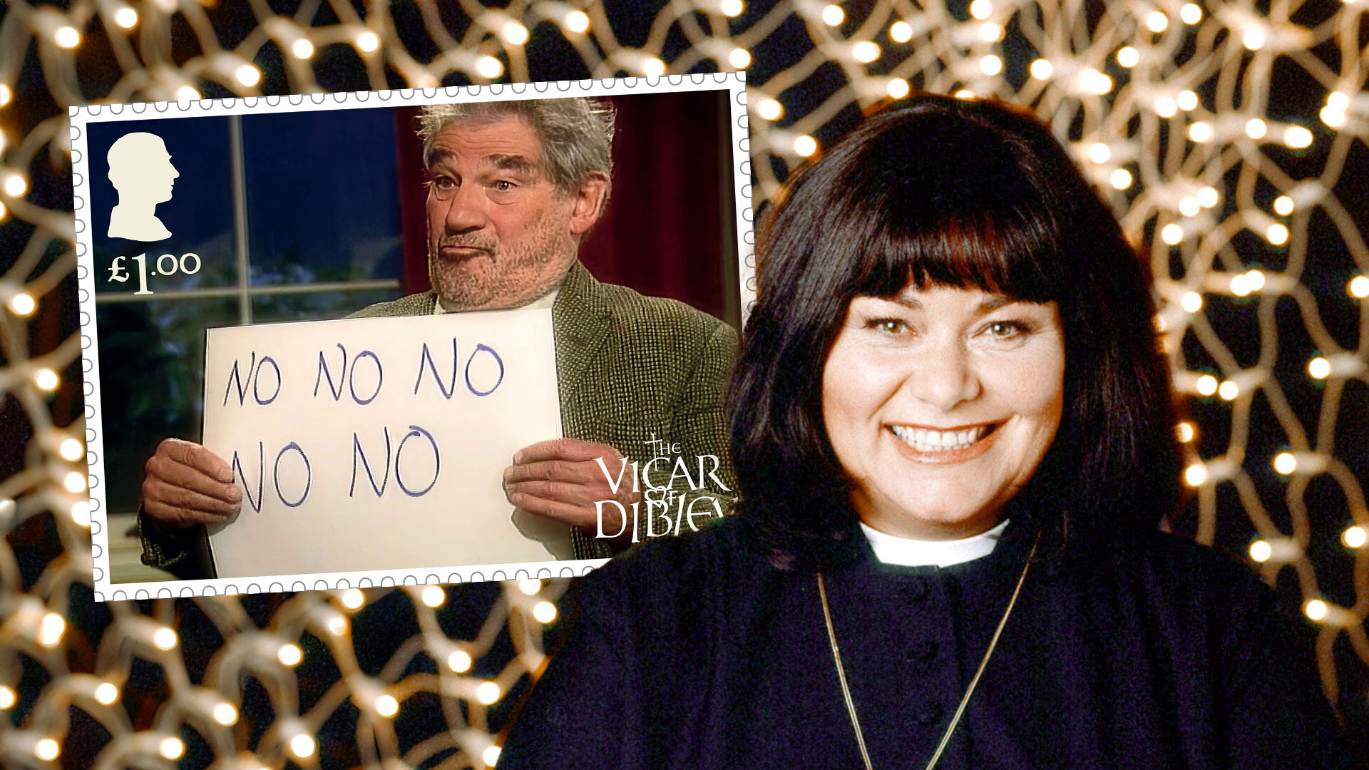 Royal Mail releases new stamps celebrating The Vicar of Dibley