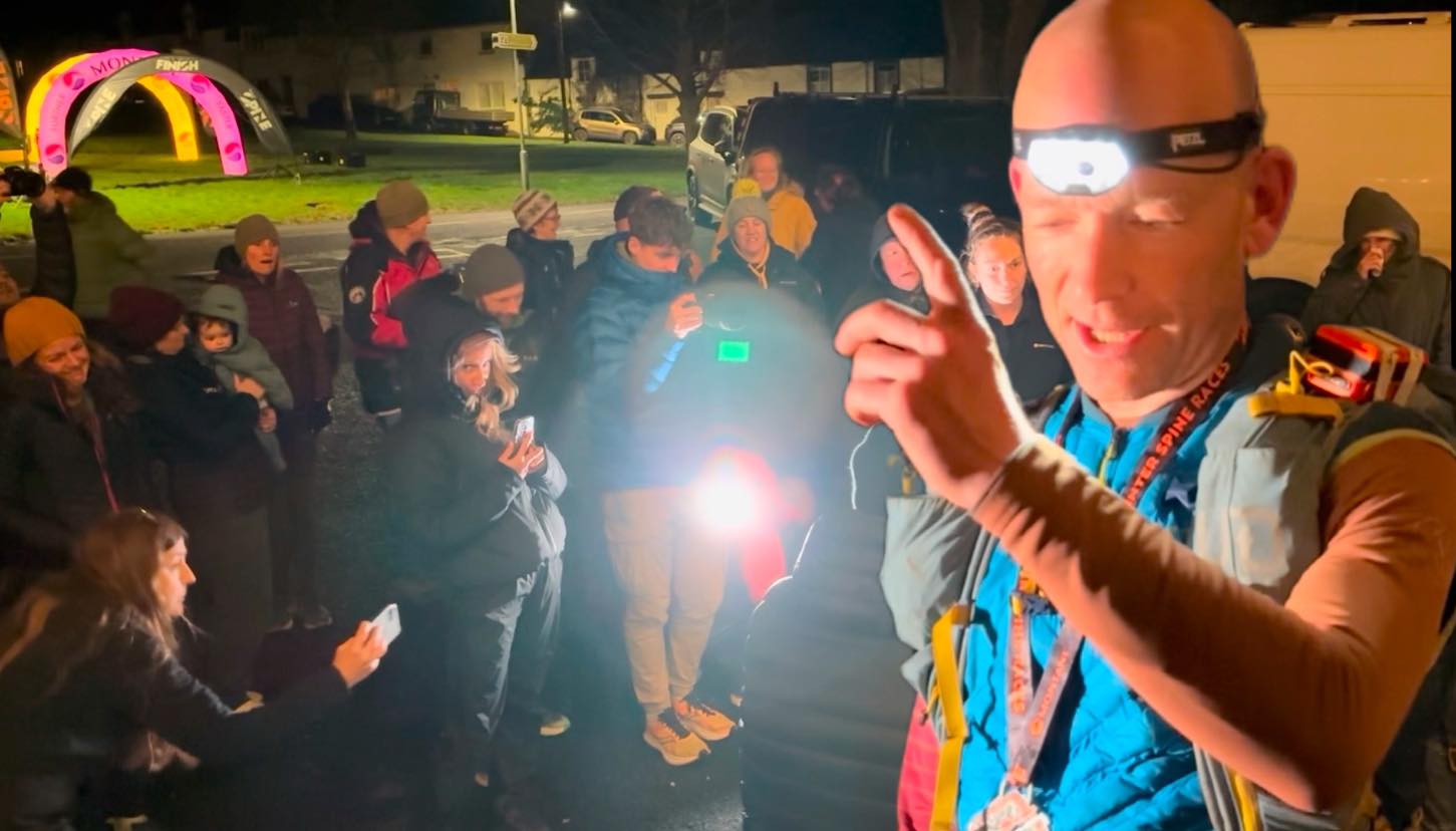 'On top of the moon!' Kim Collison crowned winner of 2025 Montane Spine ...