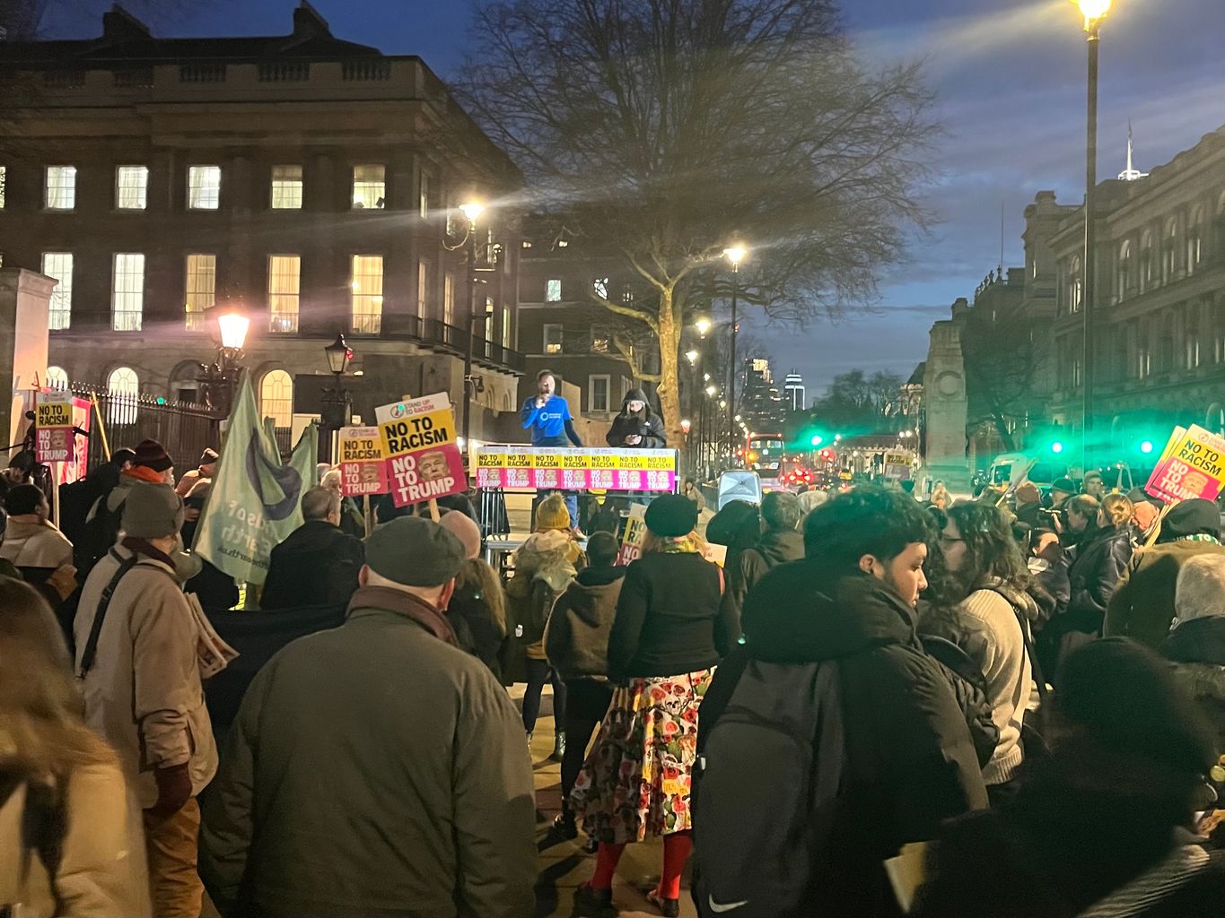 Anti-Trump protest held in Central London