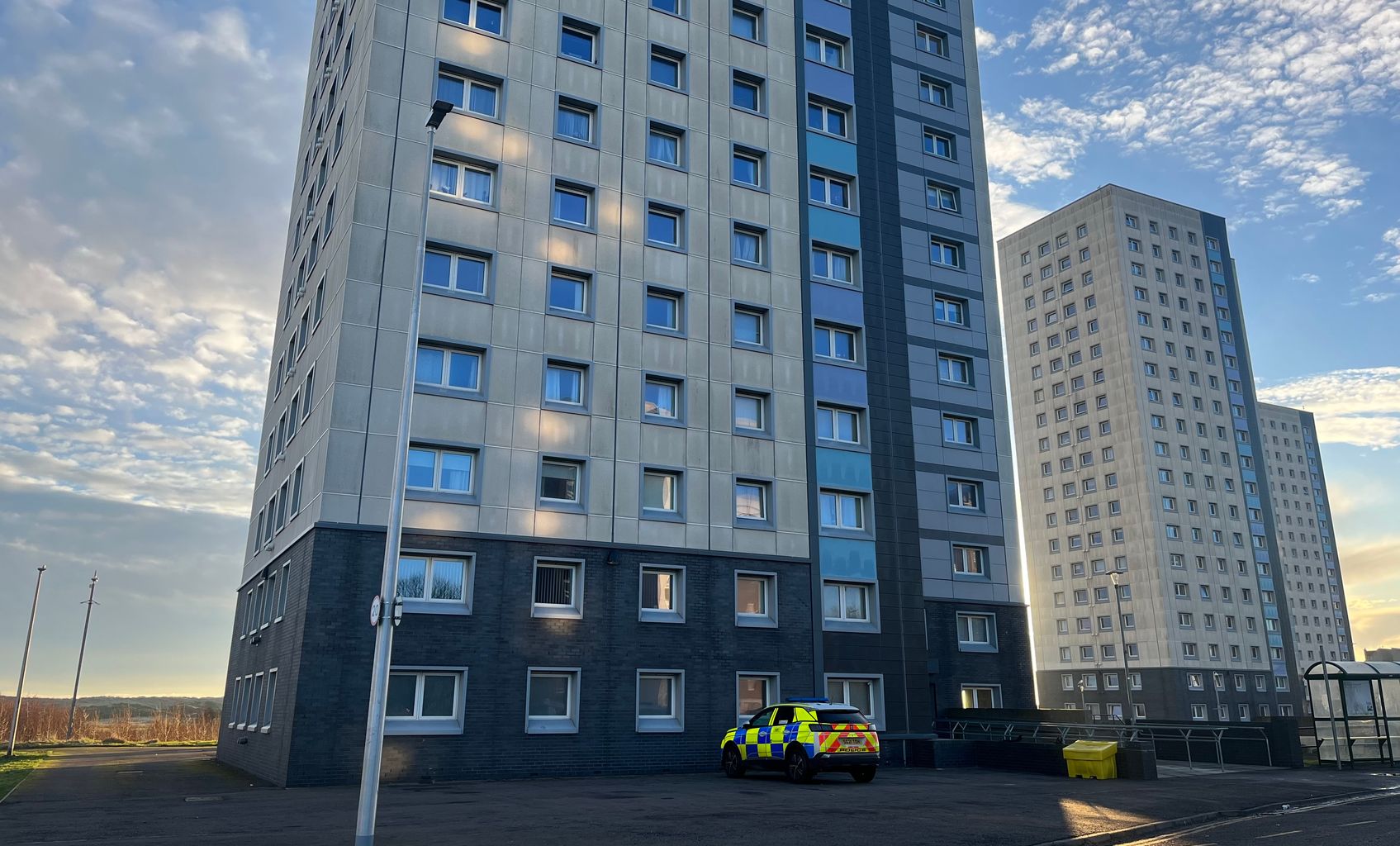One taken to hospital after 'deliberate' fire at Aberdeen tower block ...
