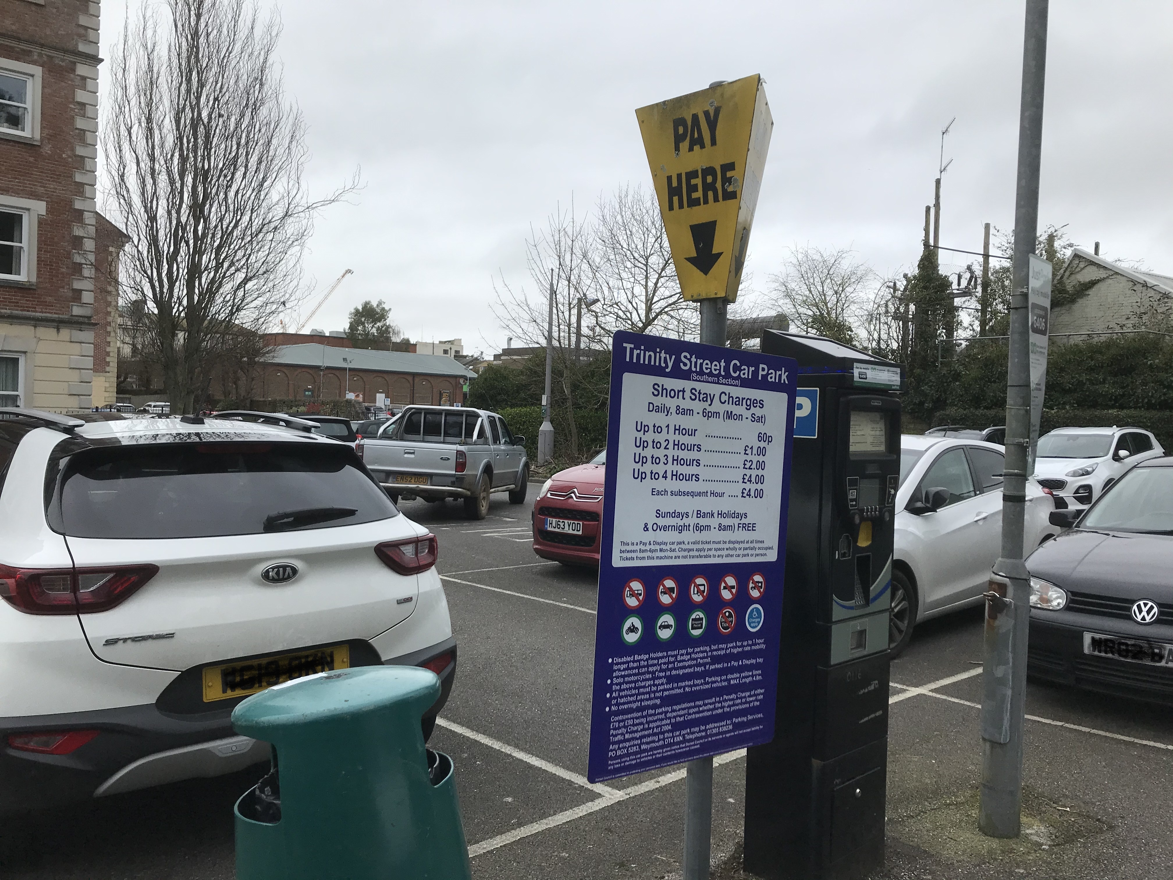Dorset Council could bring in evening parking charges