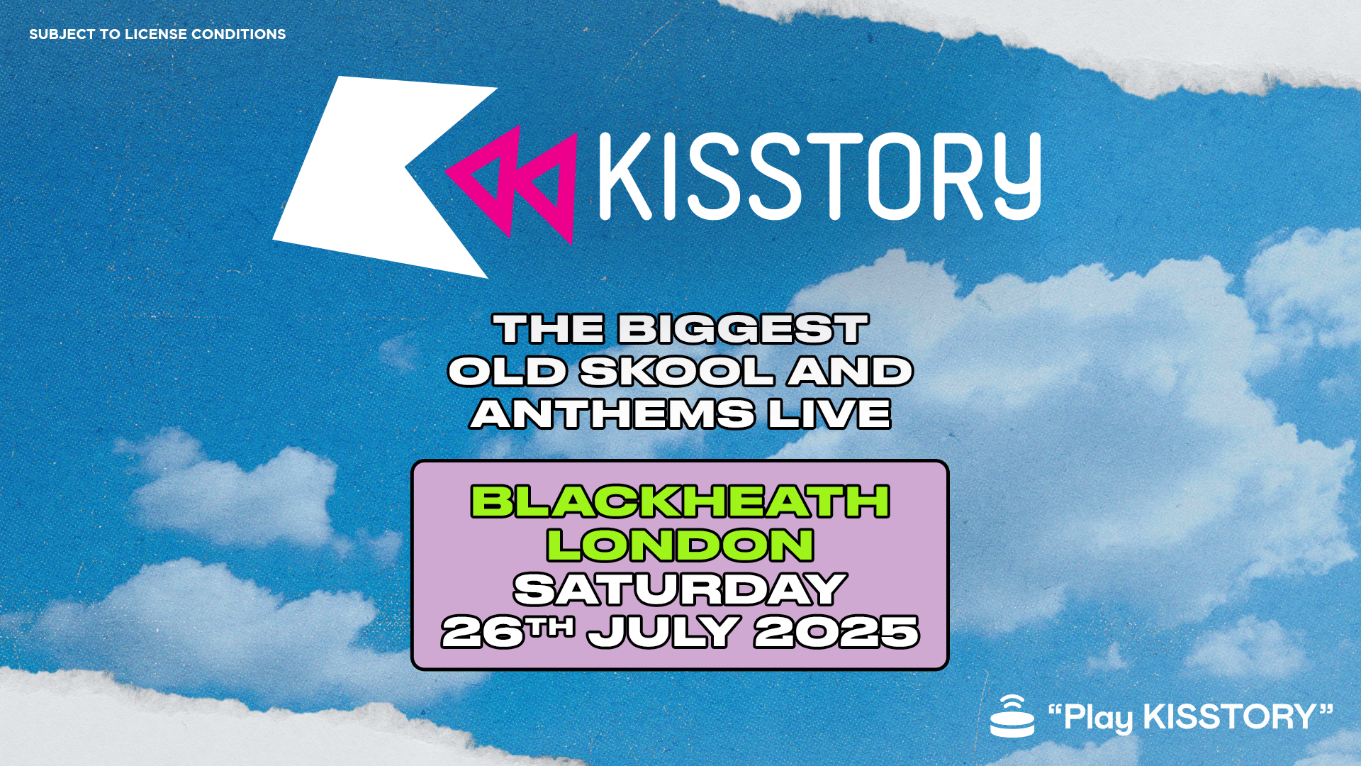KISSTORY on Blackheath 2025: Full line up is here, get tickets now!