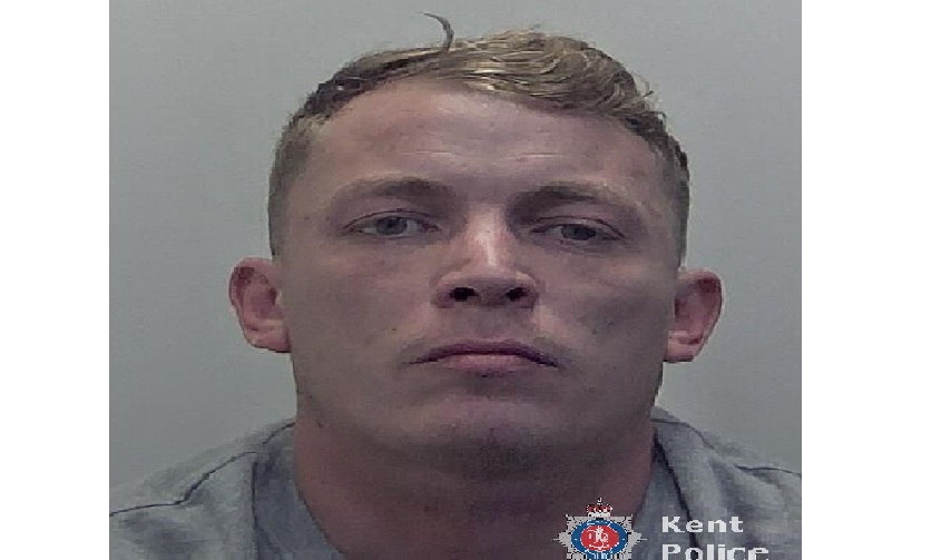 Kent driver who deliberately rammed car into police vehicles jailed