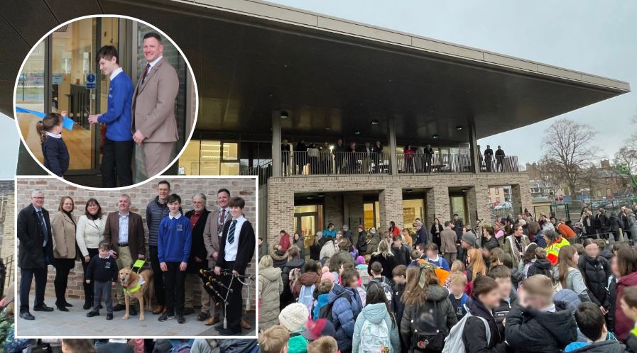 'First class!' Councillor hails opening of new primary school in Earlston