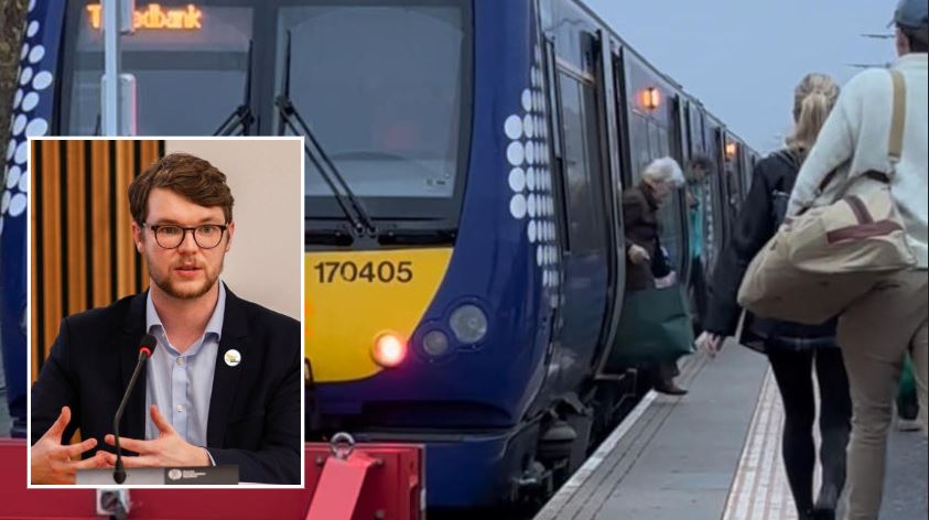 Trains between Tweedbank and Edinburgh 'most overcrowded on ScotRail ...