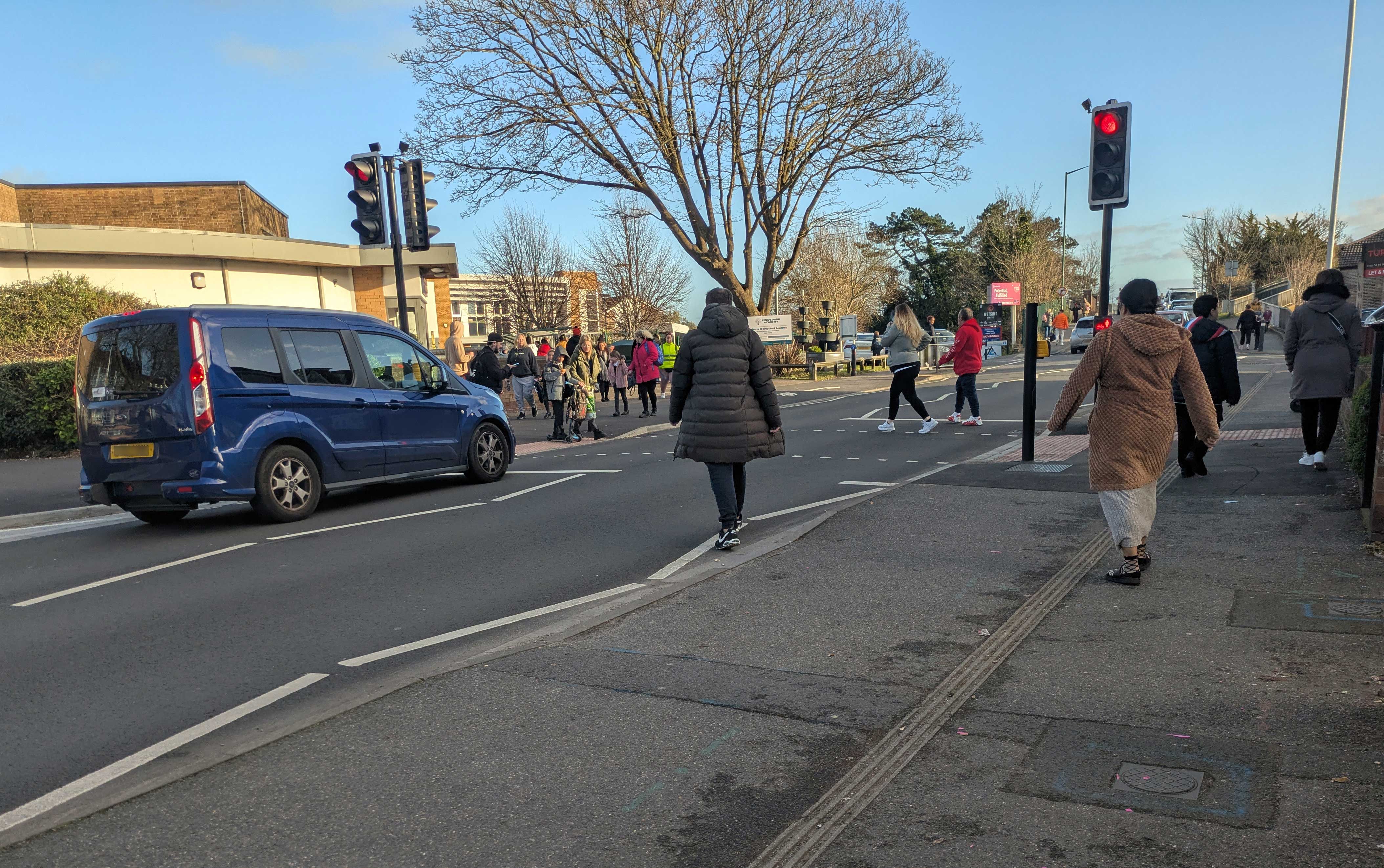 New safer crossings and pathways completed near Boscombe school