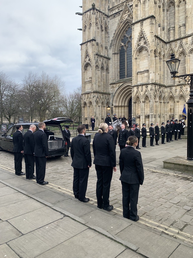 Hundreds turn out to pay respects to PC Rosie Prior in North Yorkshire