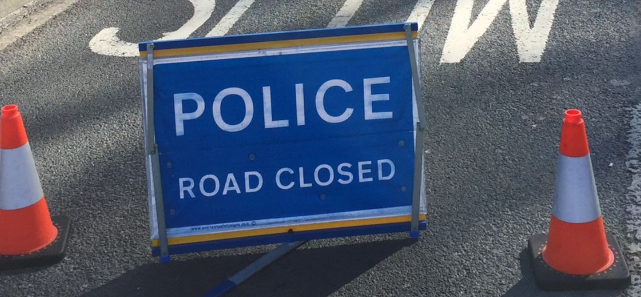 A96 closed near Huntly after pedestrian hit by car