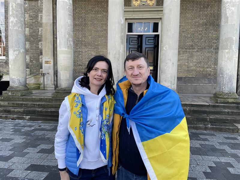 "We are stronger together": Ukrainian's in Salisbury call for unity