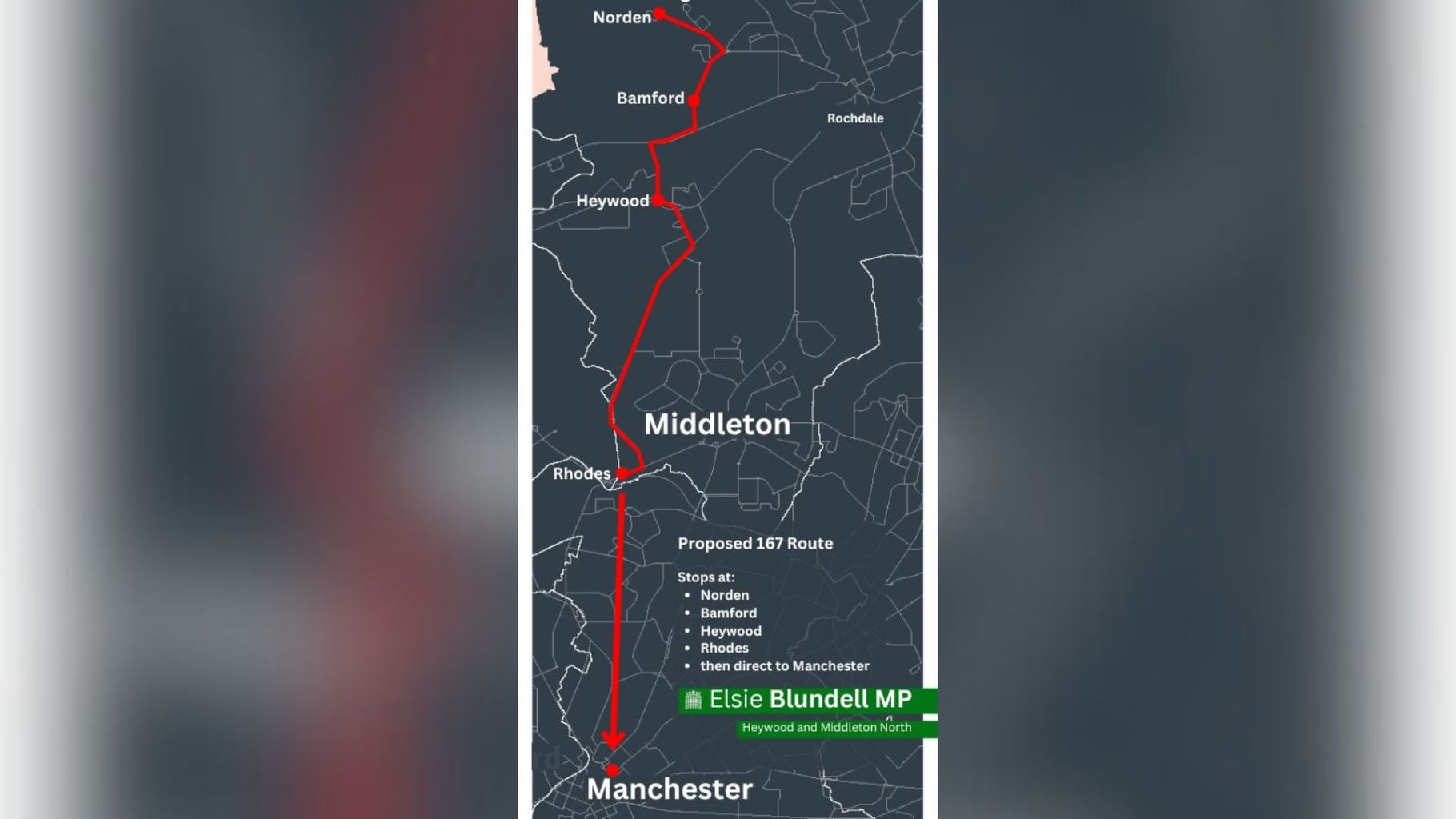 ‘Express’ bus service from Rochdale directly into Manchester city ...