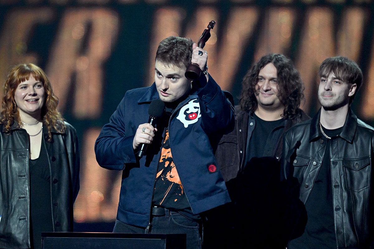 Sam Fender wins Best Alternative / Rock Act at The BRIT Awards 2025