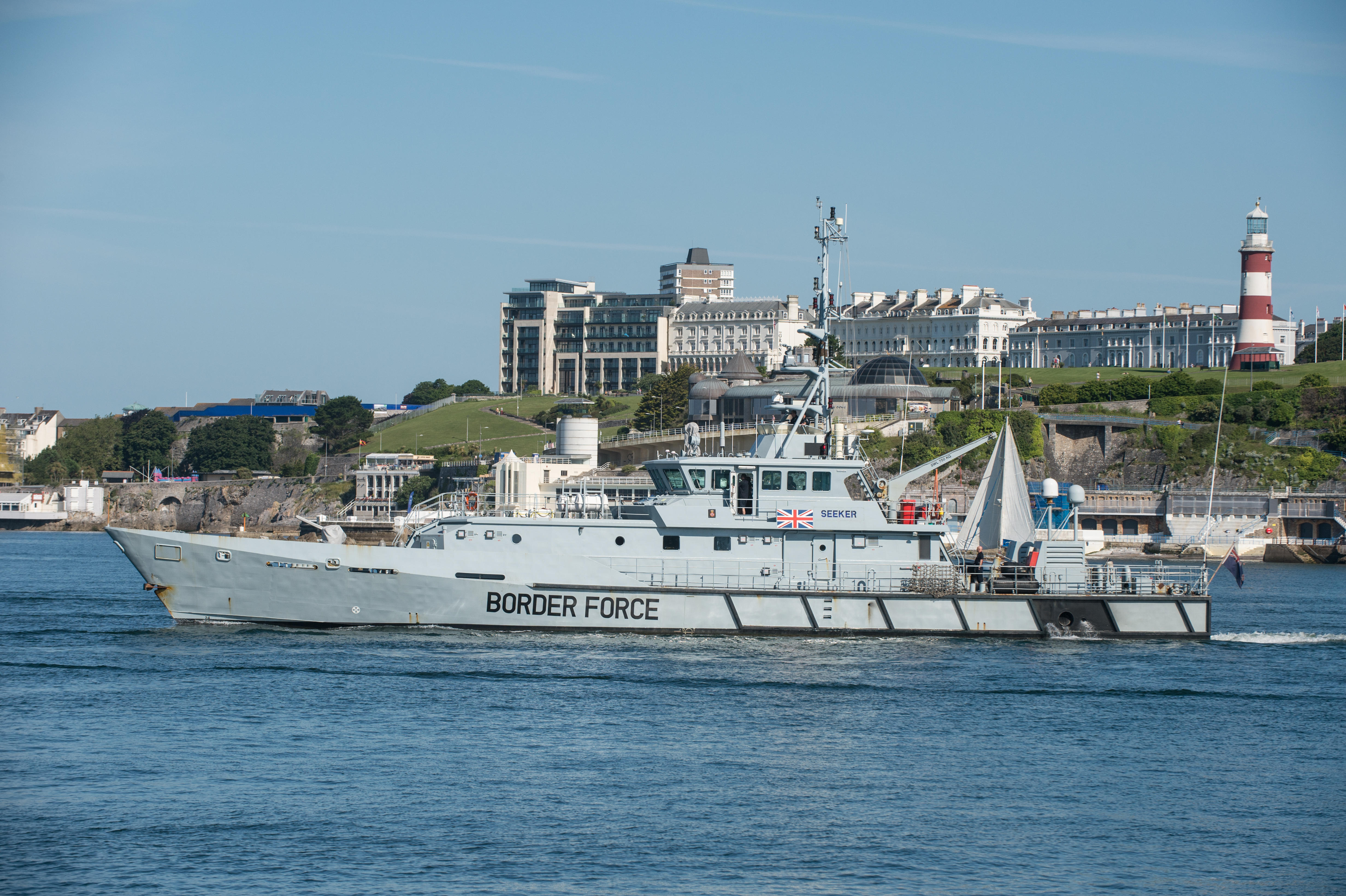 Border Force save crew onboard 'suspicious' boat on fire at Devonport ...