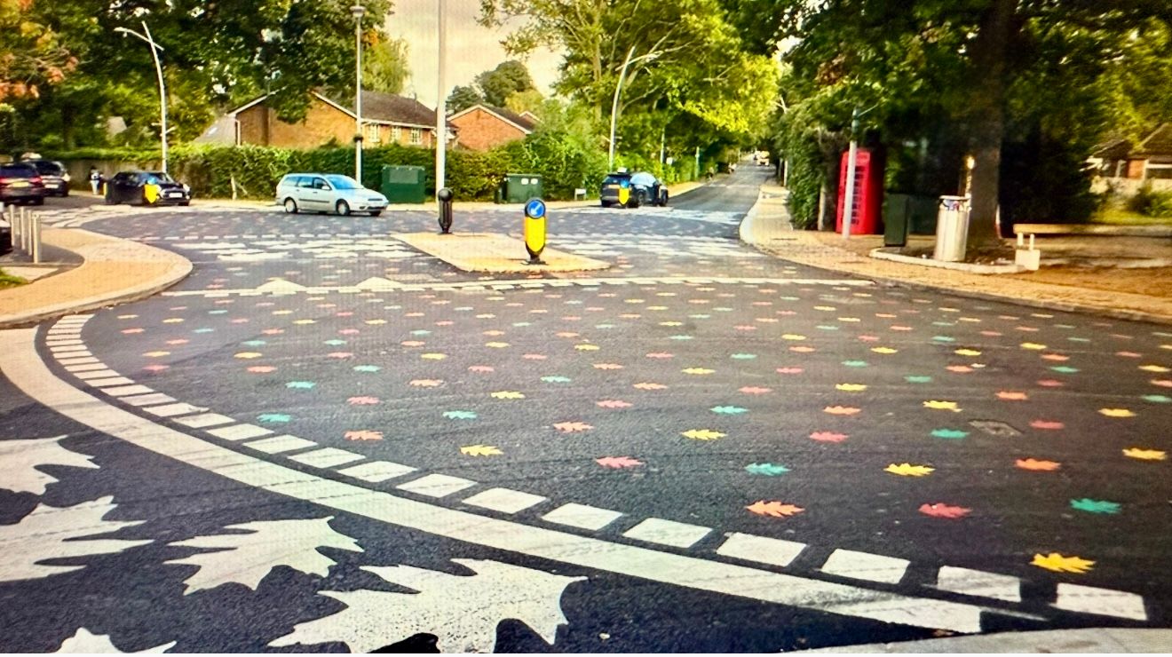 Berkshire leaf design junction compared to Post office scandal