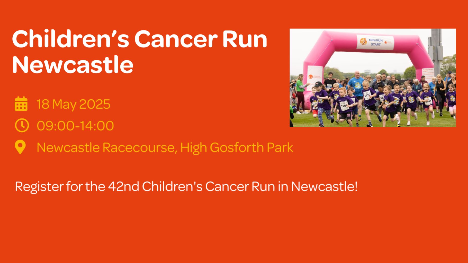 Children’s Cancer Run Newcastle 2025!