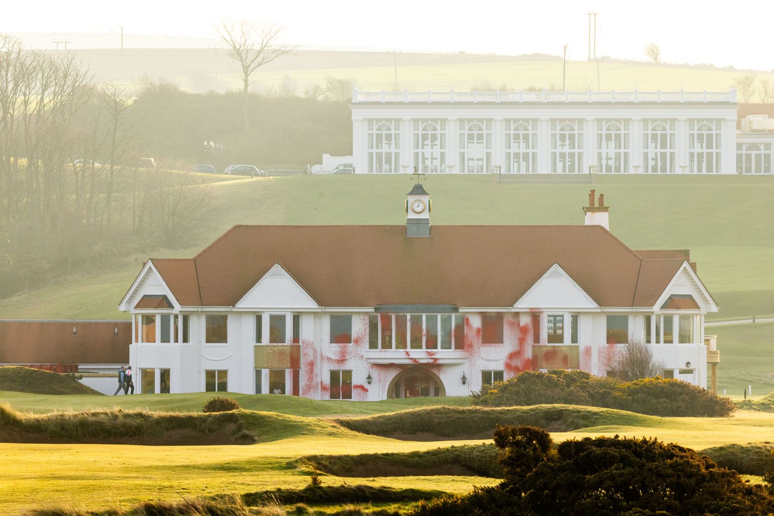 Trump Turnberry targeted by Pro Palestine supporters | News - Tay FM