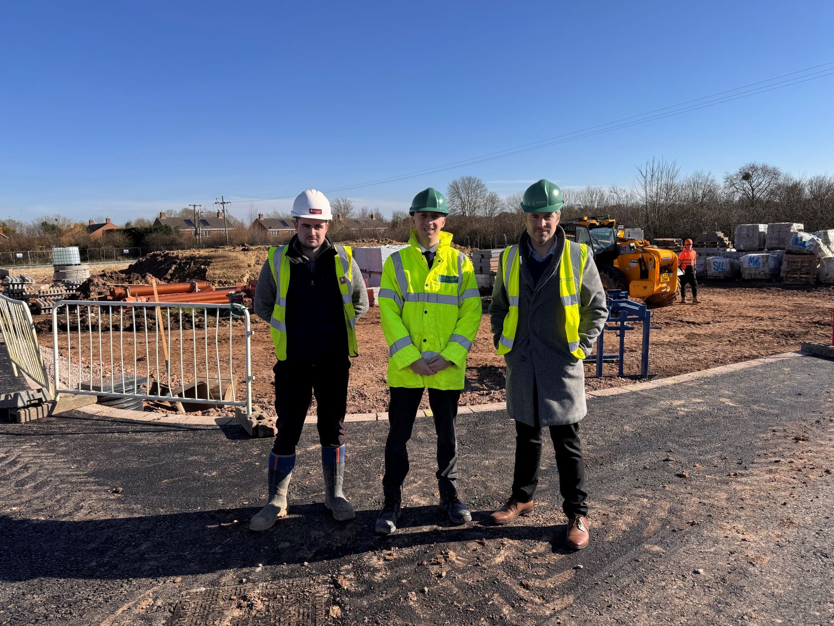 Construction of five new affordable homes in Semington begins