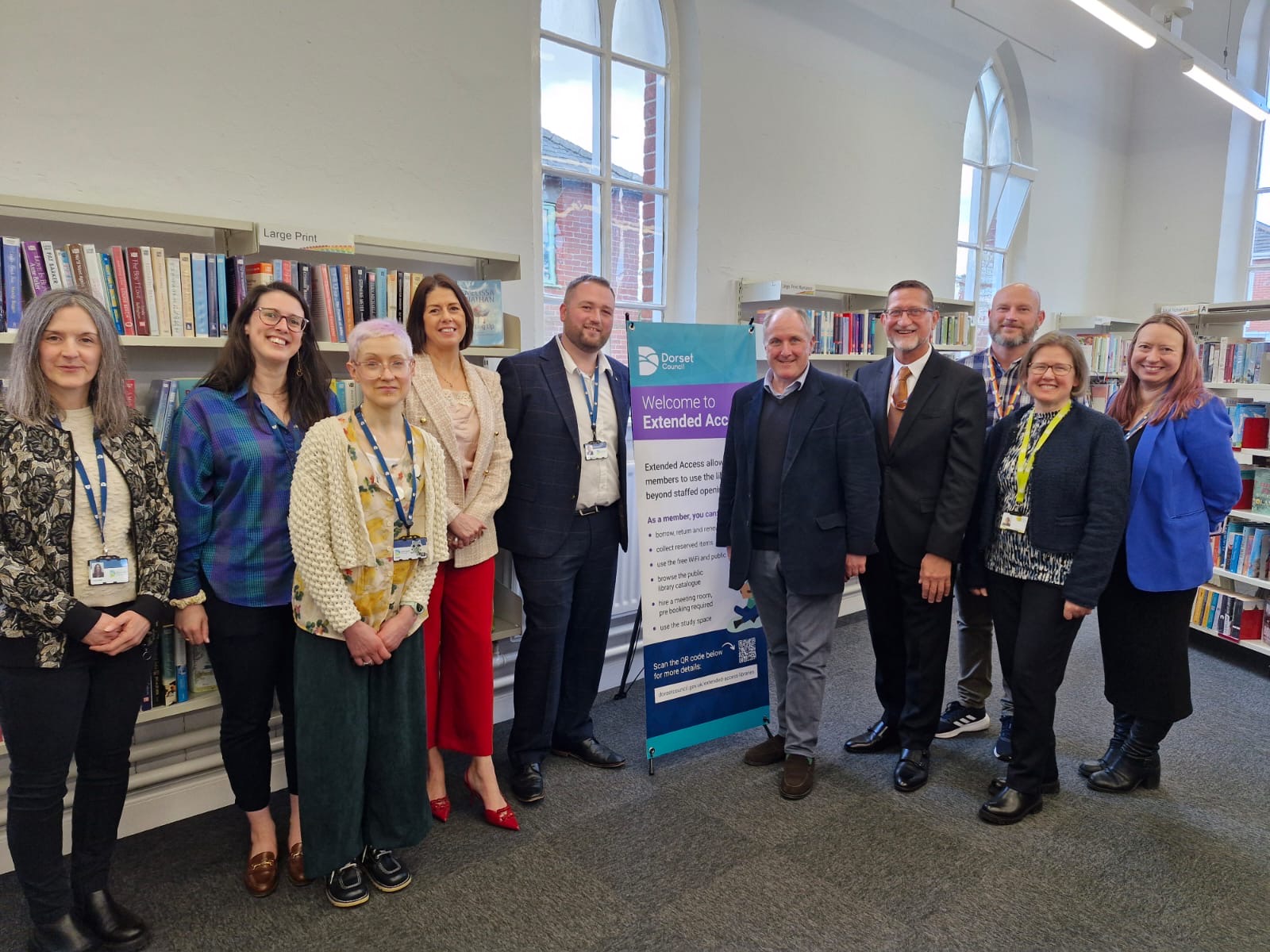 Verwood Library members given 'extended access'