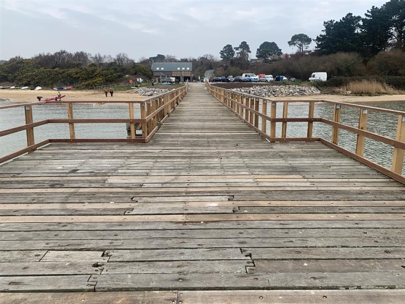 Hamworthy Lake Pier reopens after £330K refurbishment