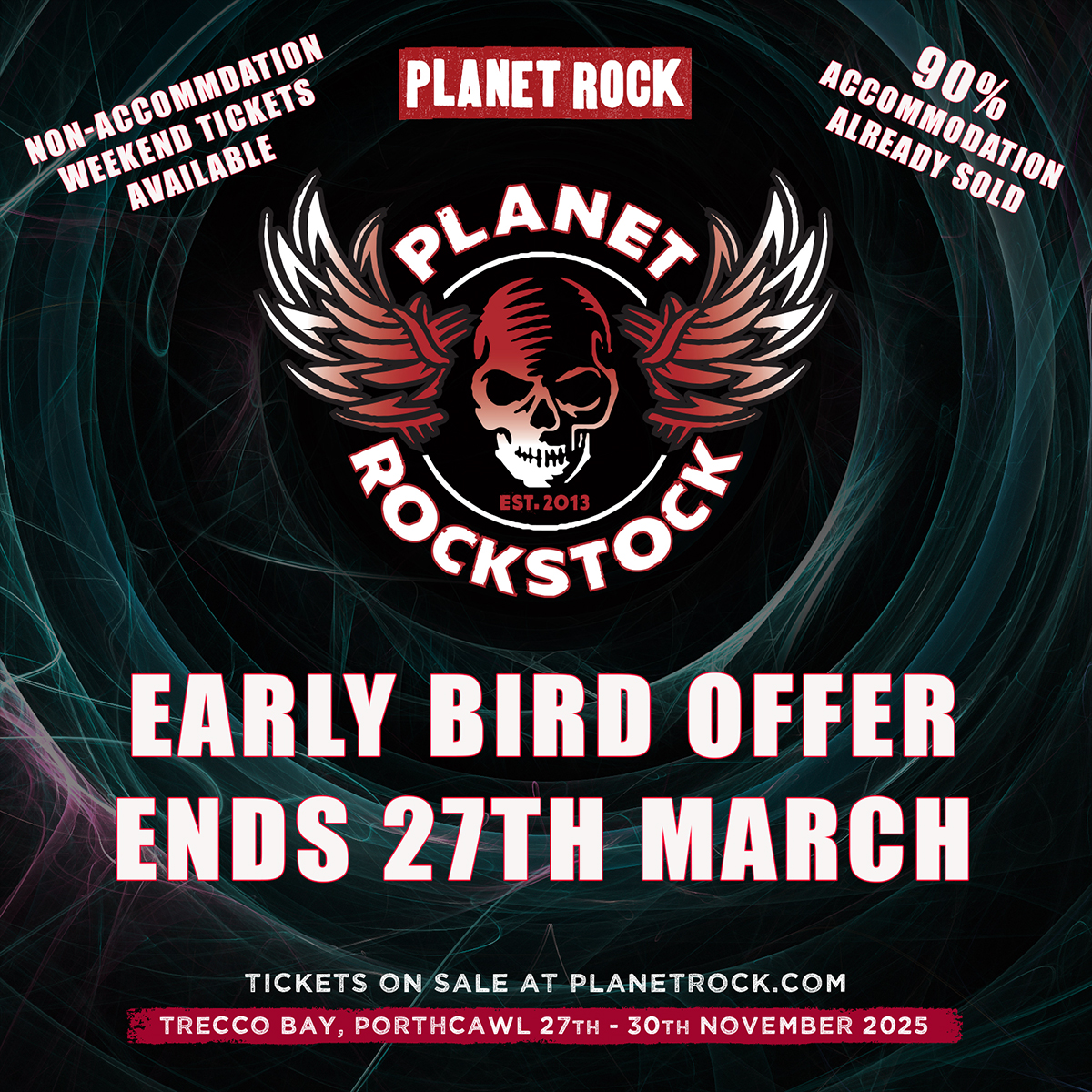 Planet Rockstock returns in November 2025 – Early Bird tickets announced