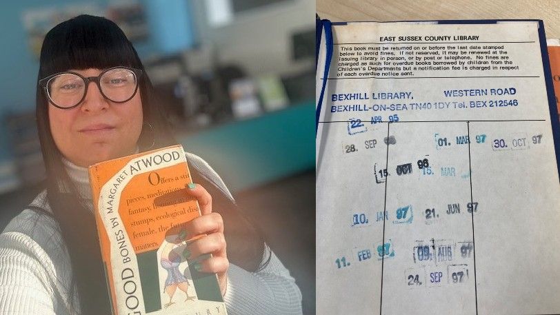 Book missing for 28 years handed back to East Sussex library | News ...