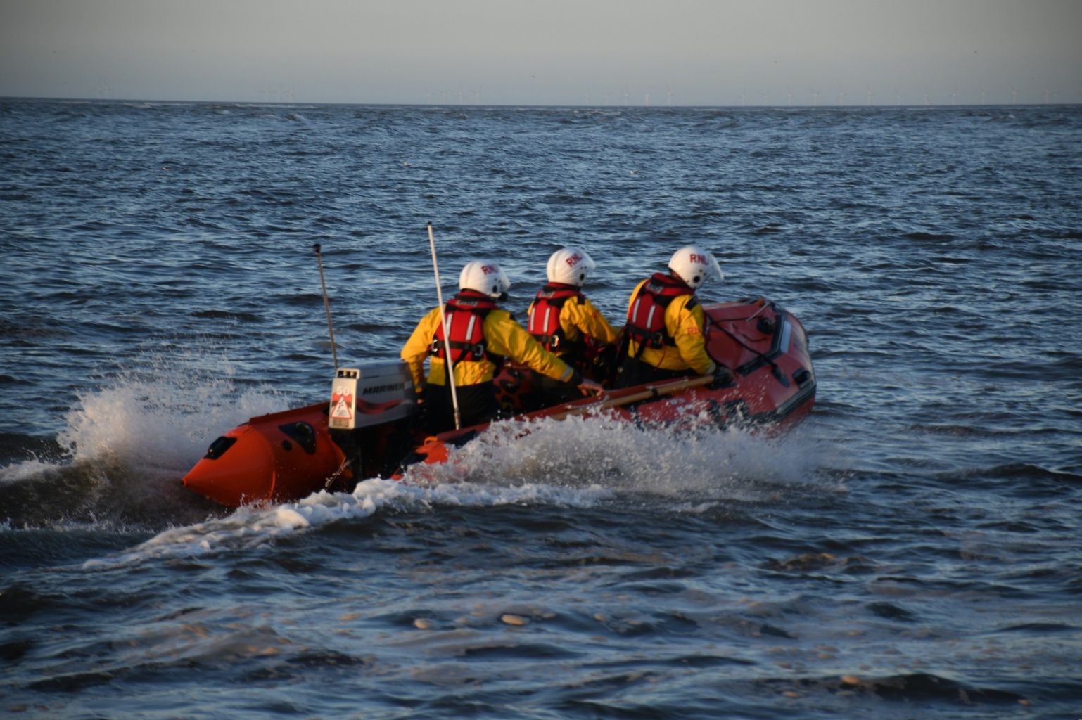 RNLI rescues three people in waist deep water in North Norfolk