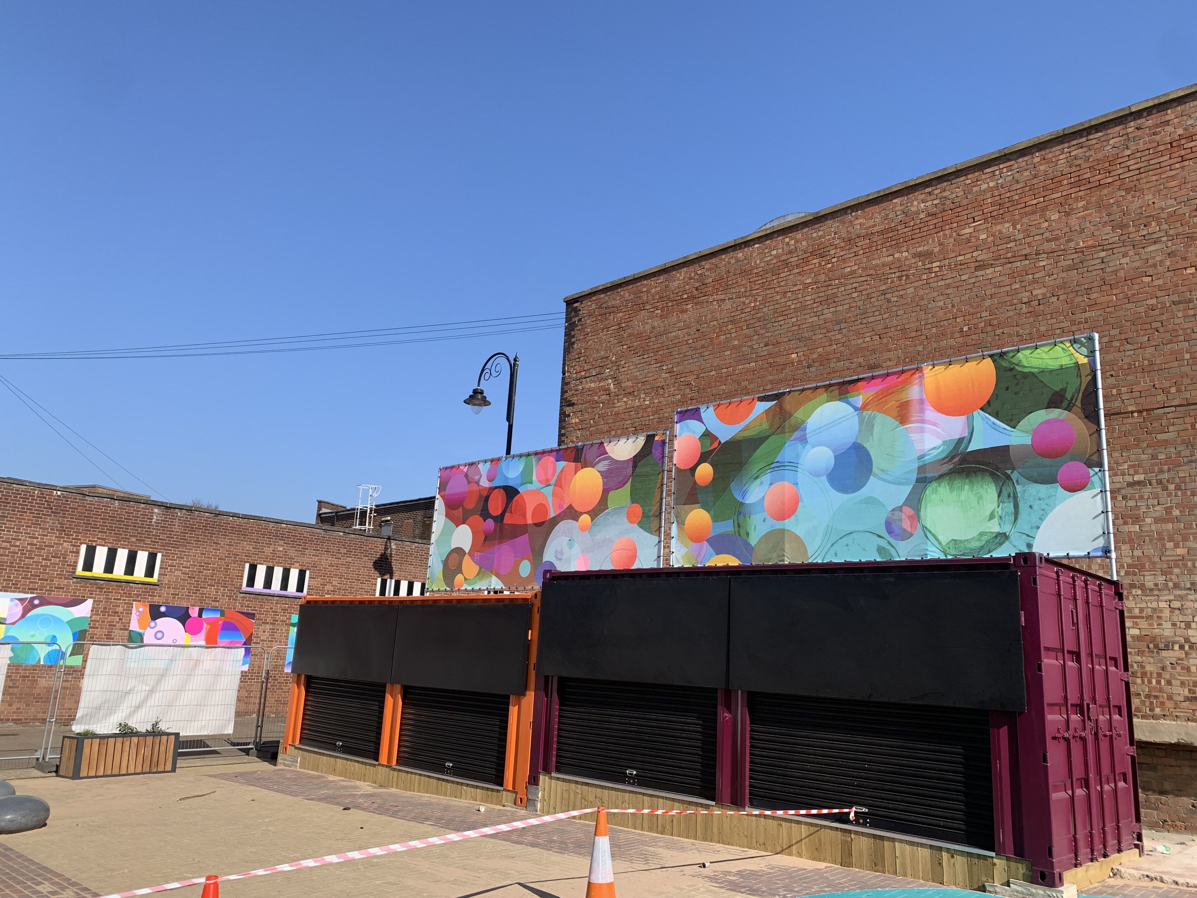 New mural unveiled in Heckmondwike as part of work on new market square ...