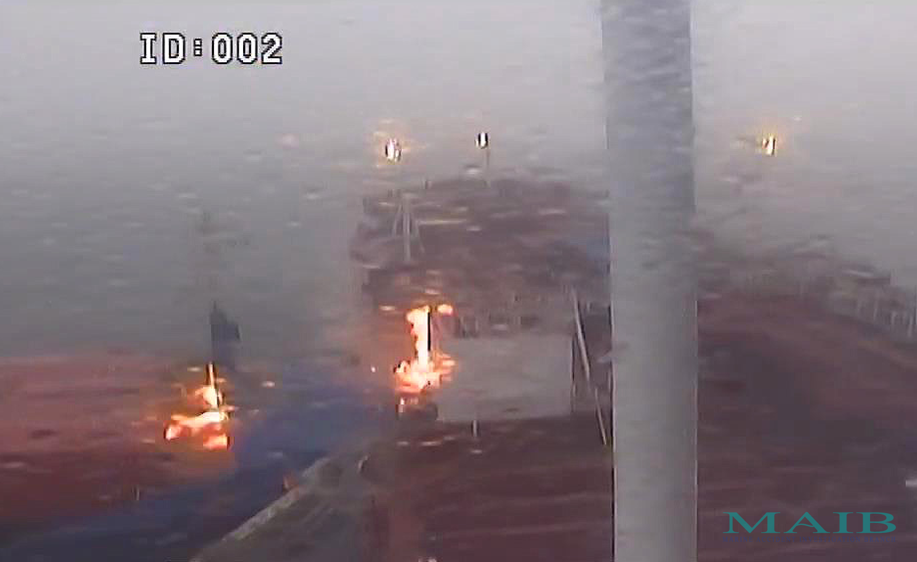 Crashed cargo ship and oil tanker report released