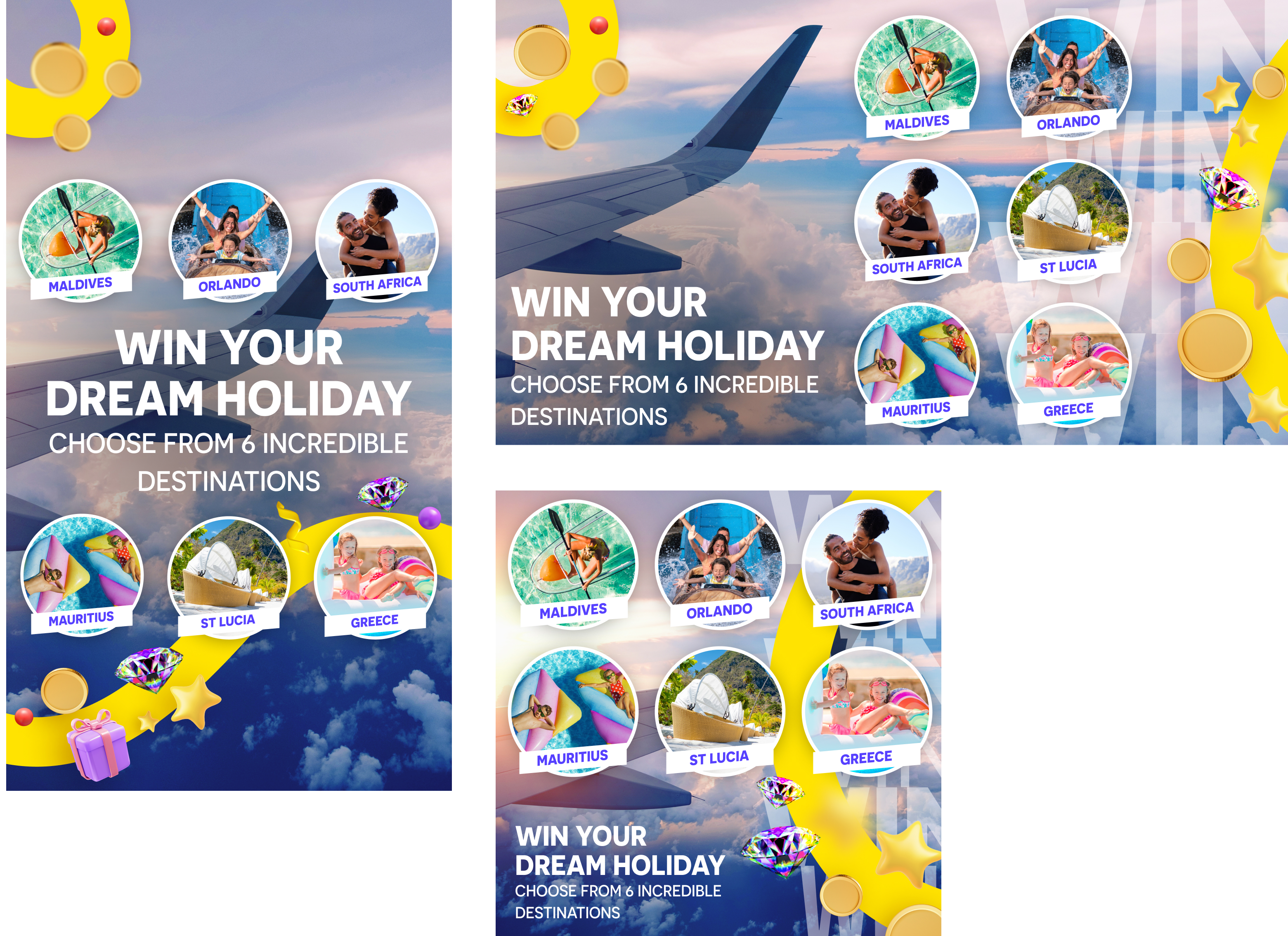 Win your dream holiday | Win - heat Radio