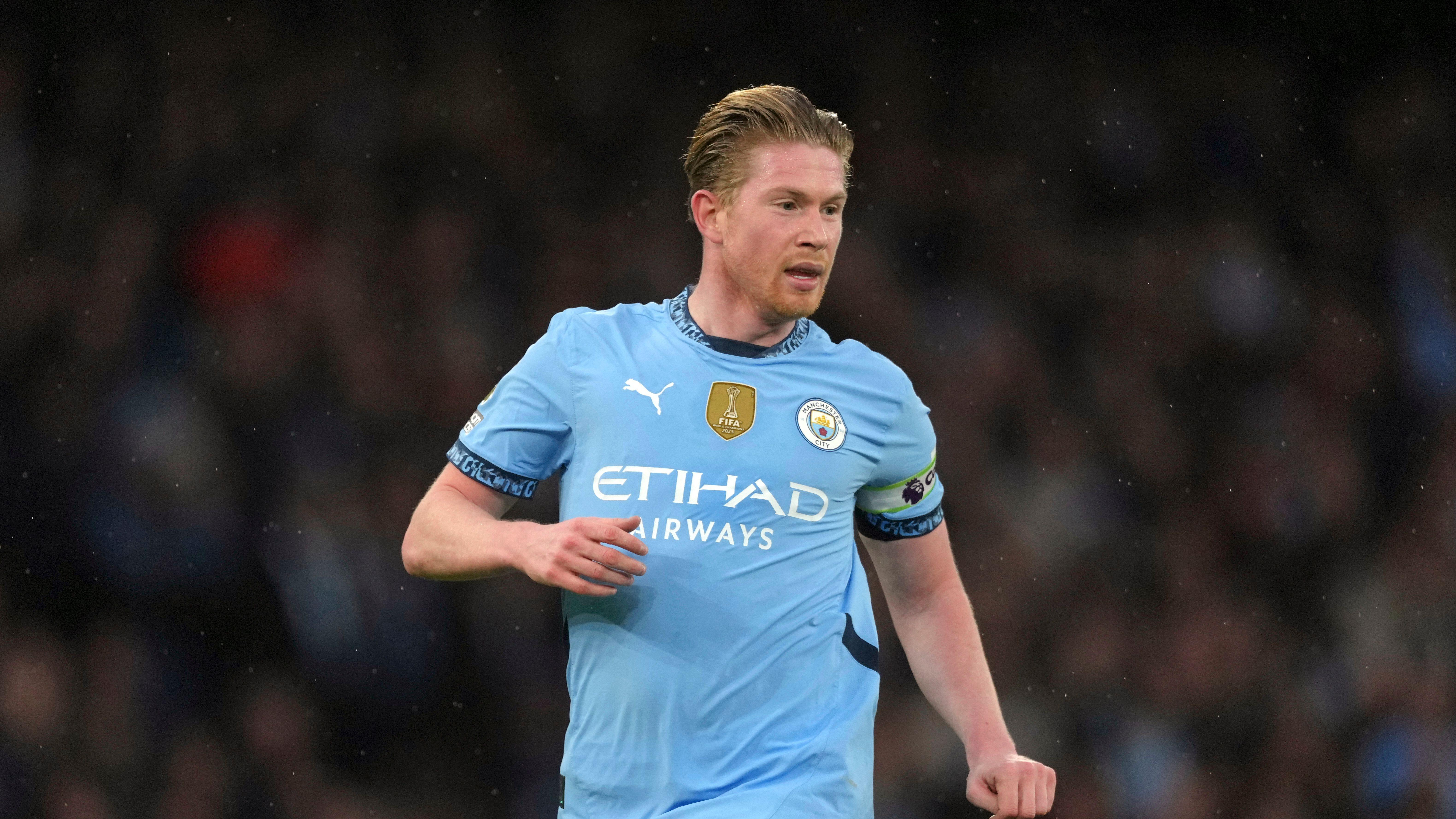 Departing Kevin De Bruyne set for final Manchester derby on Sunday