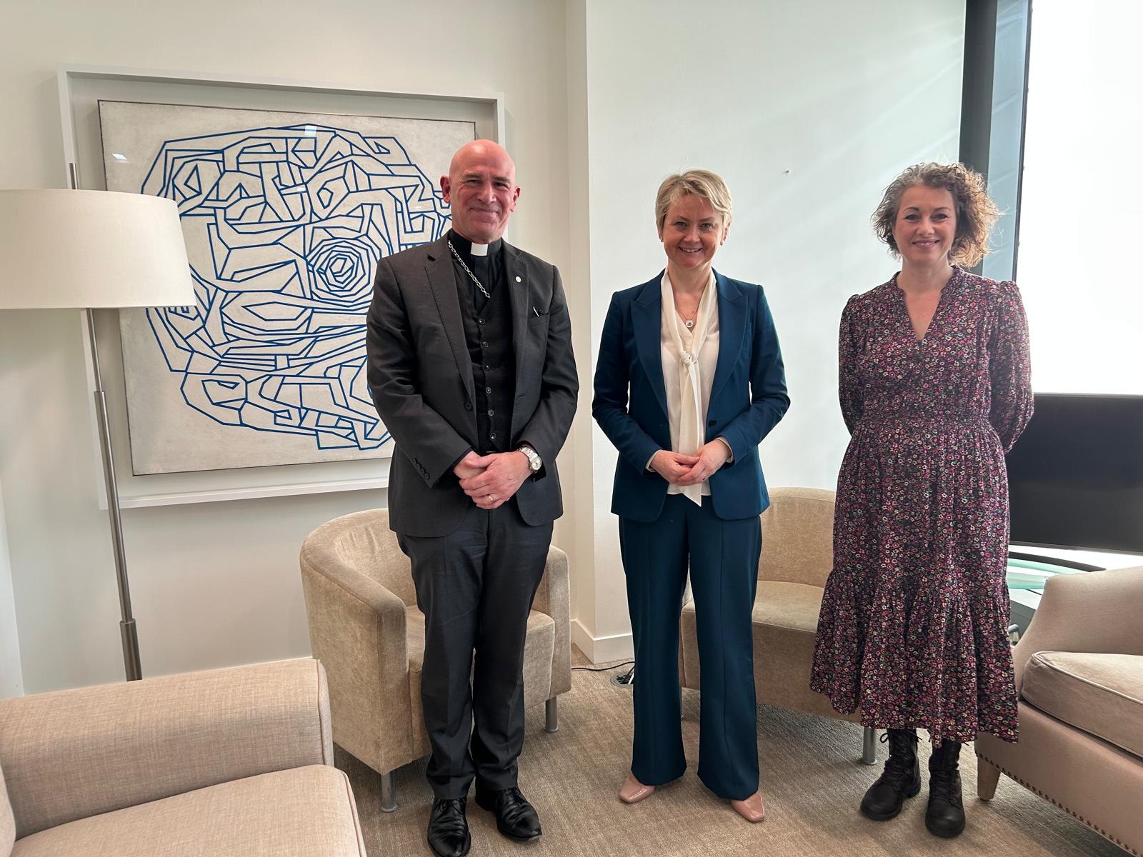 Home Secretary meets Rotherham MP and Bishop of Sheffield amid push for ...