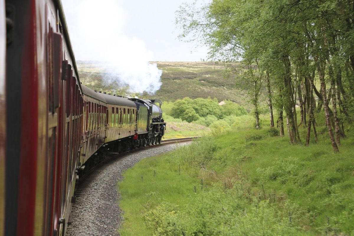 Steam train services suspended on North Yorkshire Moors Railway after a ...