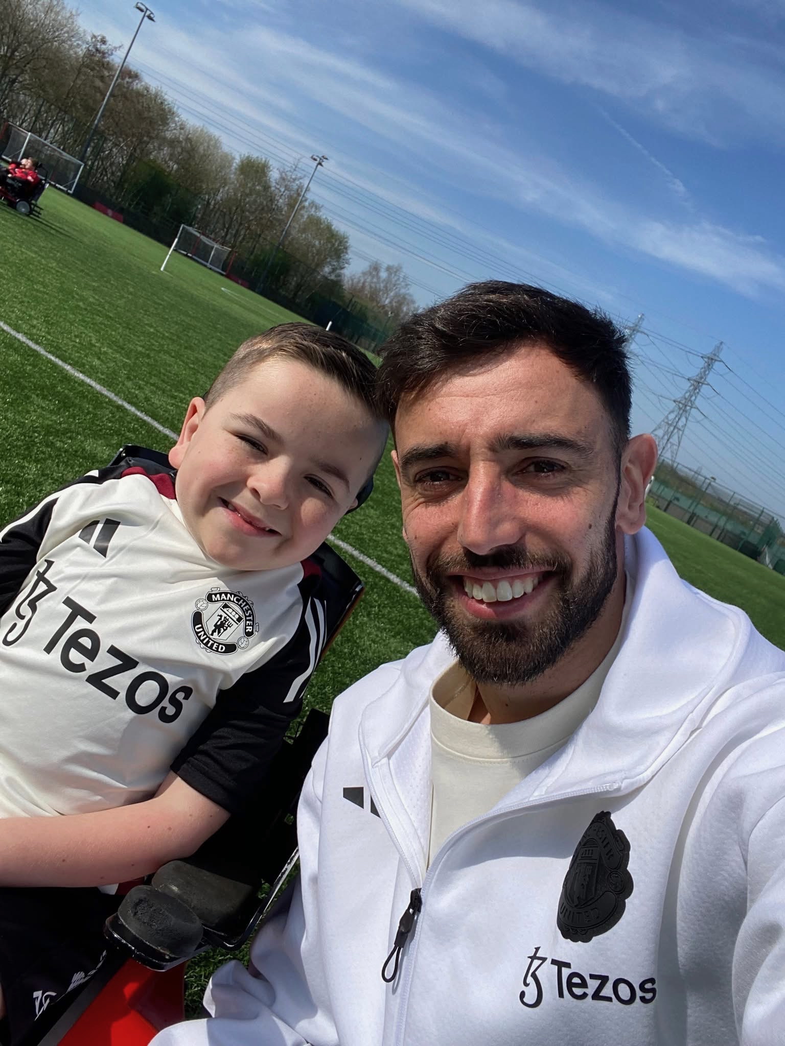 Belfast boy's 'dream comes true' after making history as Man United's ...