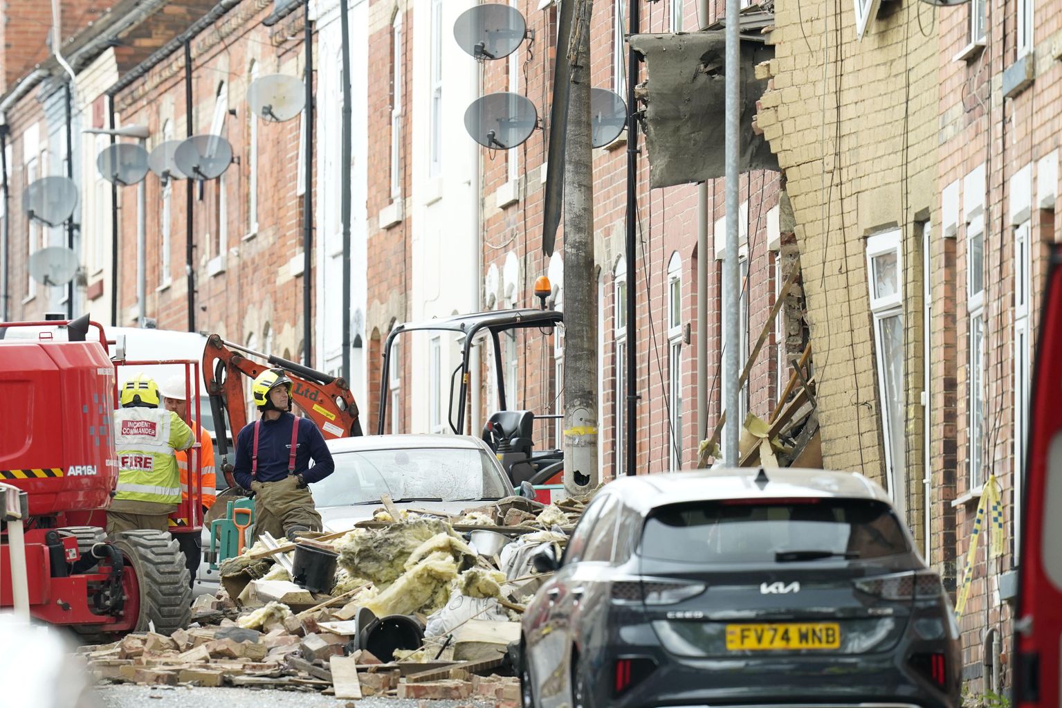 Man dies in gas explosion at terraced house in Worksop