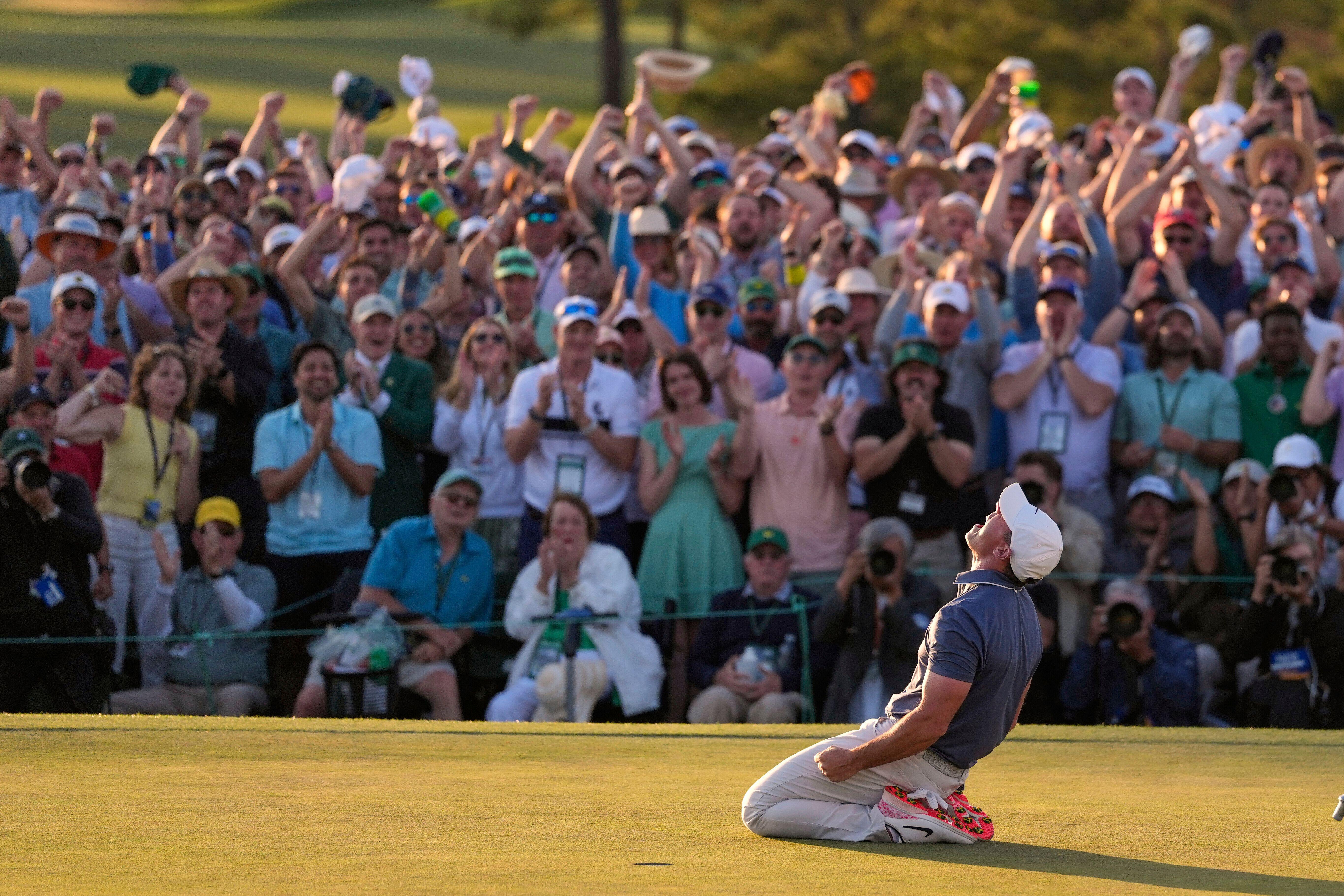 President Trump leads reaction to McIlroy's Masters win