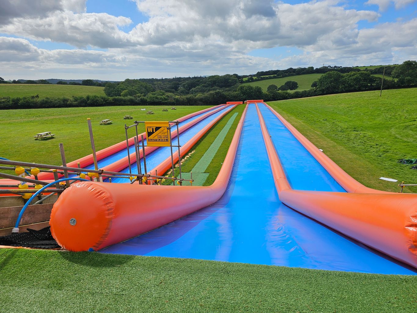 Giant water slide set to return without permission | News - Greatest ...