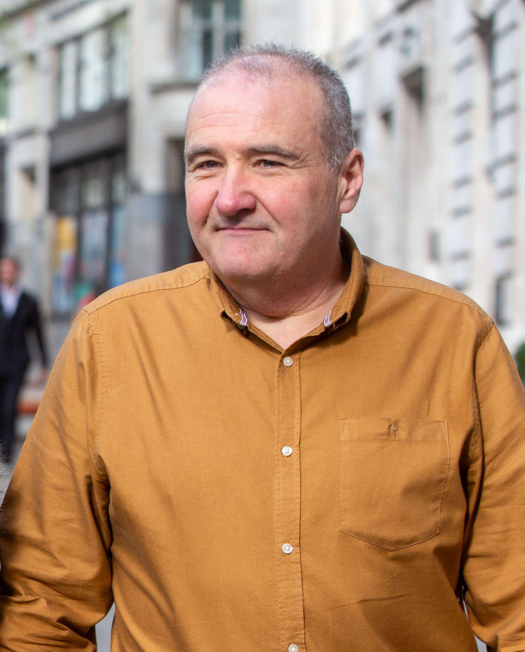 Former Bridlington sub-postmaster Lee Castleton's award his OBE today