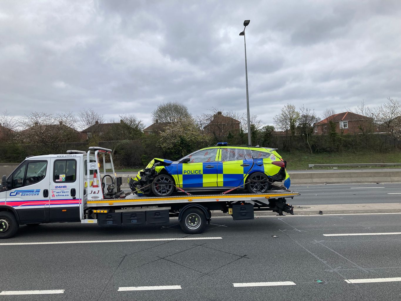 Durham man charged in connection with horror crash on A1