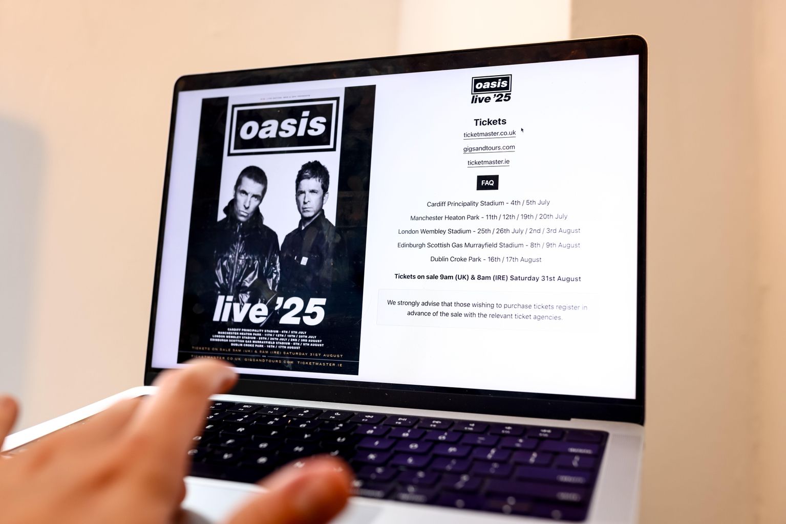 Oasis fans have lost more than £2 million to ticket scams