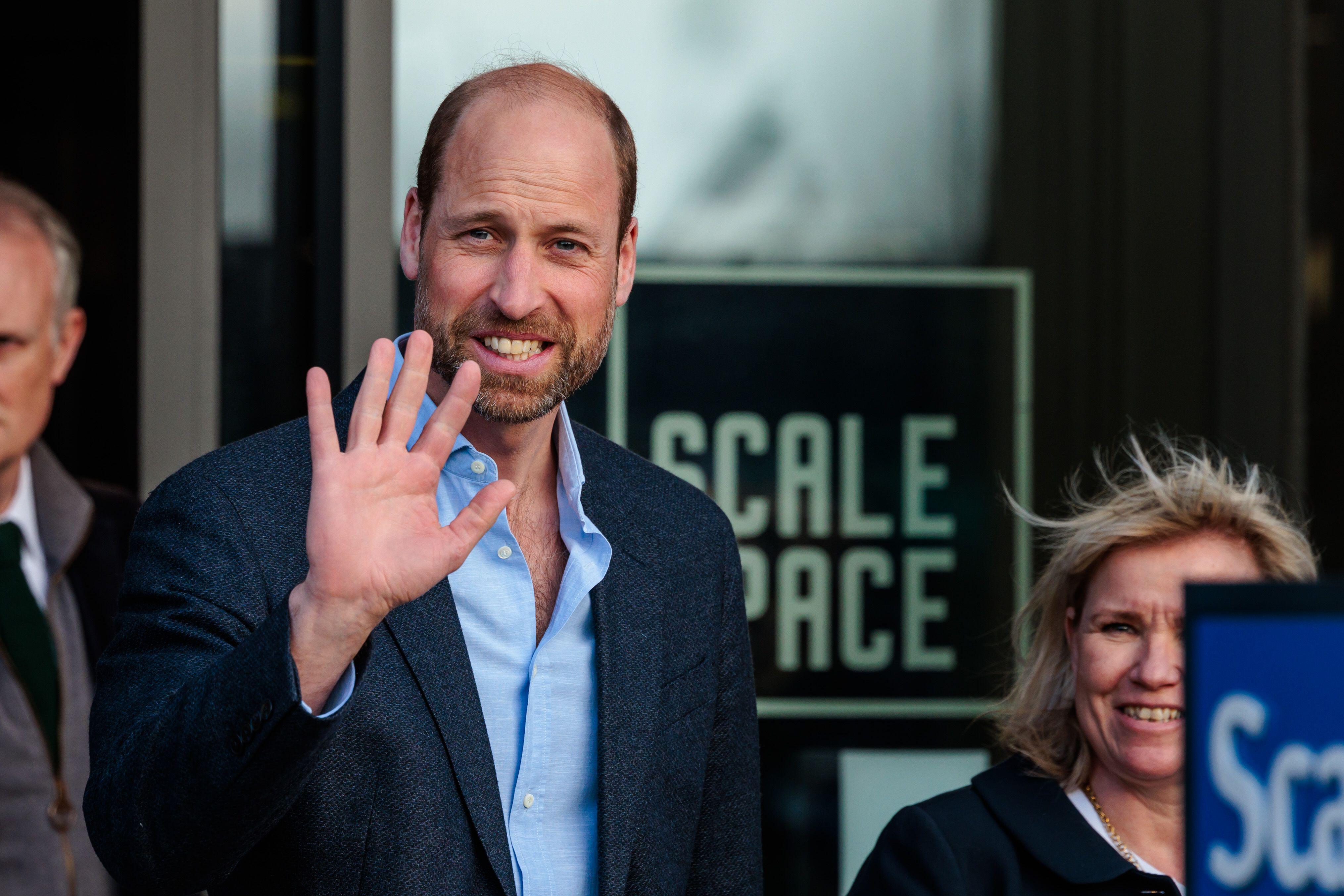 Prince of Wales visits south London youth centre