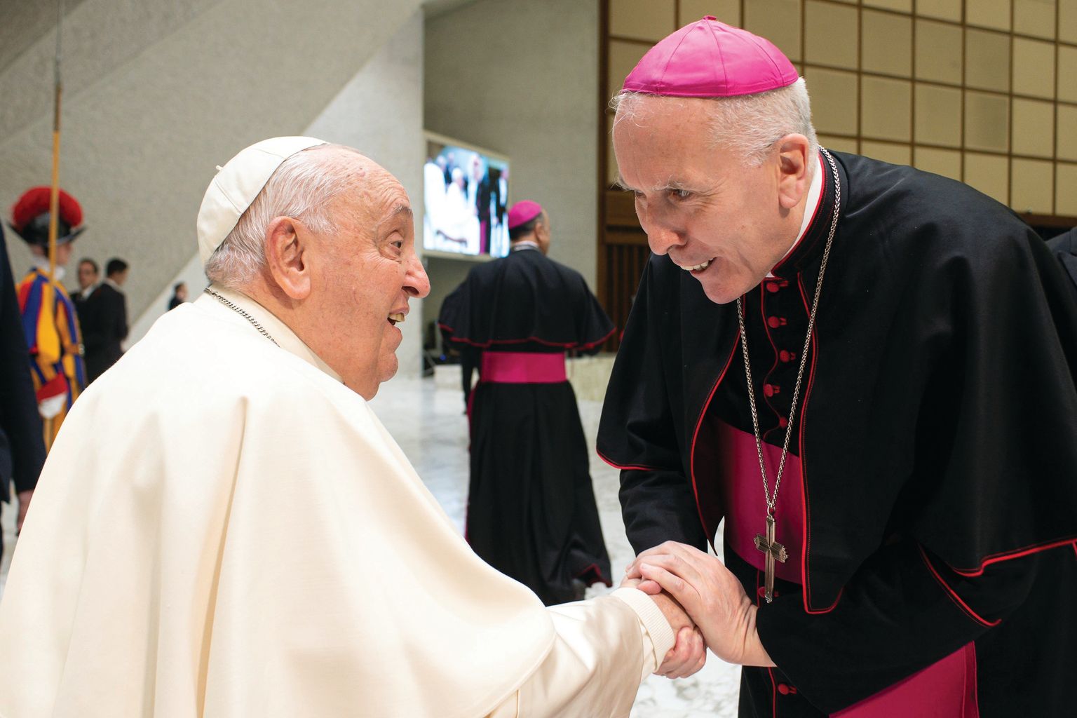 Bishop in East of England shares his memories of the Pope